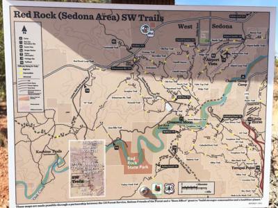 Sedona Hiking Trails - Sedona Cathedral Hideaway Bed and Breakfast and ...